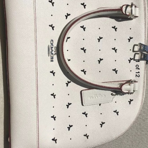 Coach | Bags | Coach Satchel In Perforated Crossgrain Leather | Poshmark